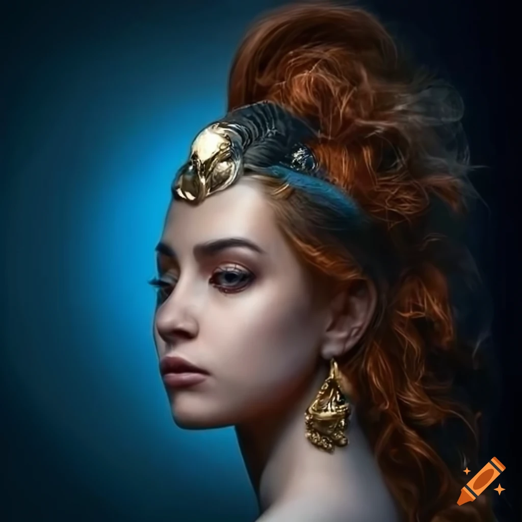 Radiant photo-realistic rendering of athena