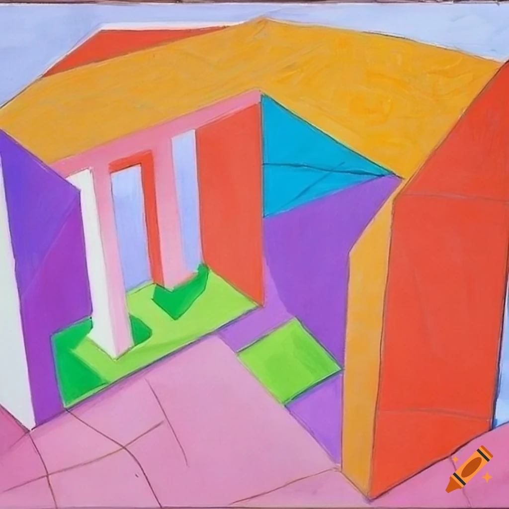 Special-shaped spatial structure inspired by Analytical Cubism and ...