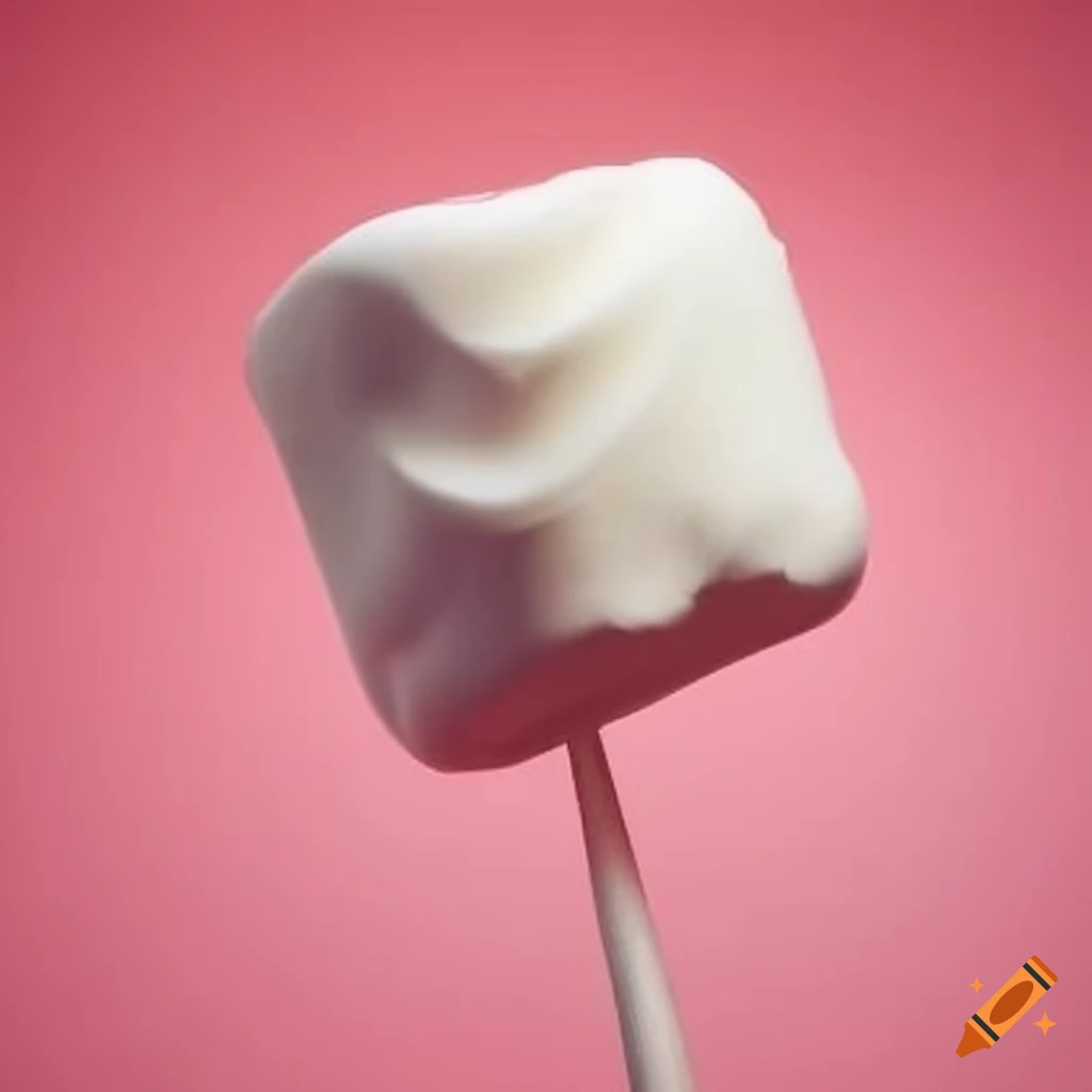 Homemade marshmallow on Craiyon