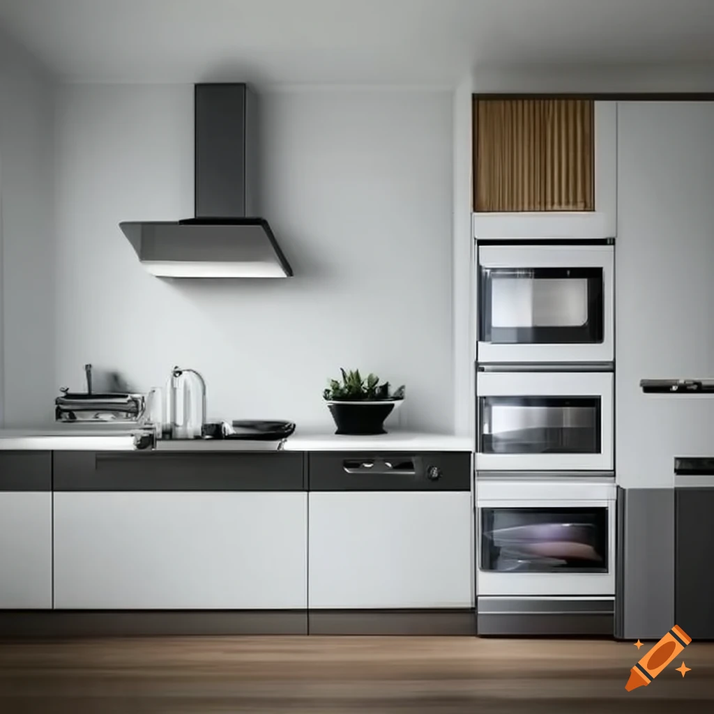 Stylish kitchen design inspired by cars on Craiyon