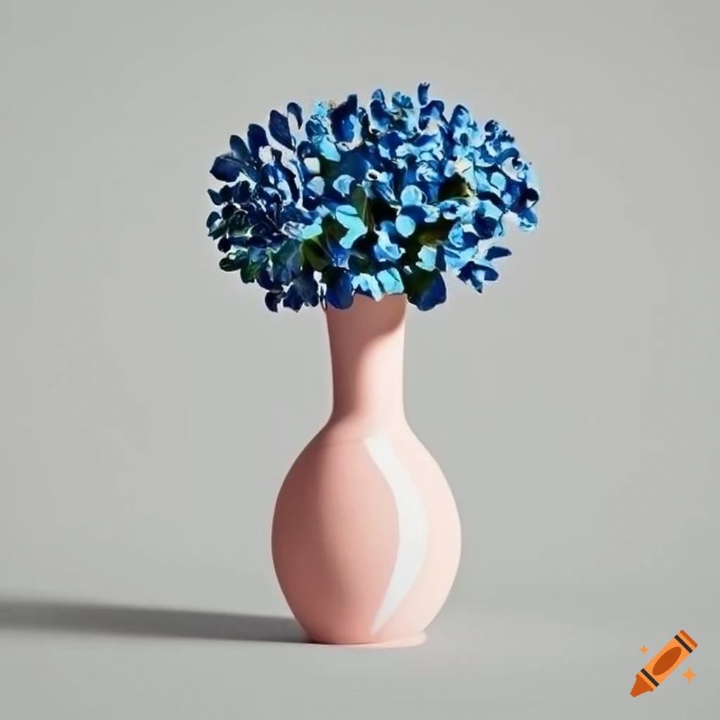 Surreal flower vase with futuristic design on Craiyon