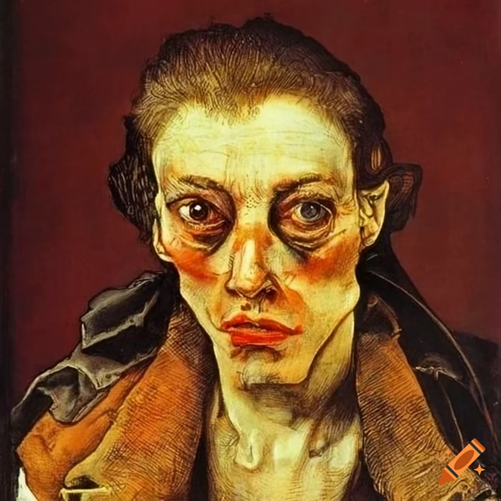 Paintings of famous artists on Craiyon