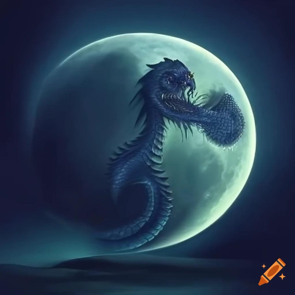 Dragon of the moon artwork