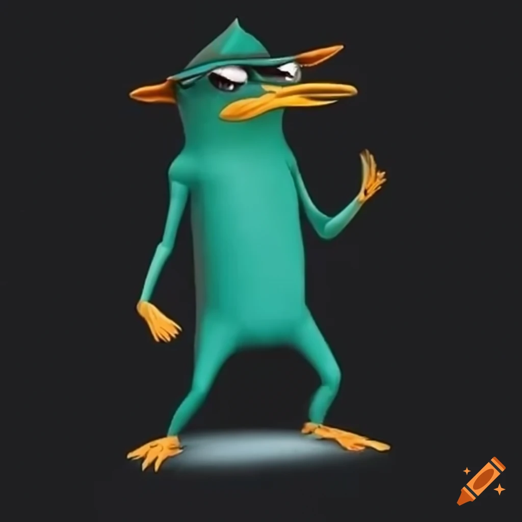 Perry the platypus on Craiyon