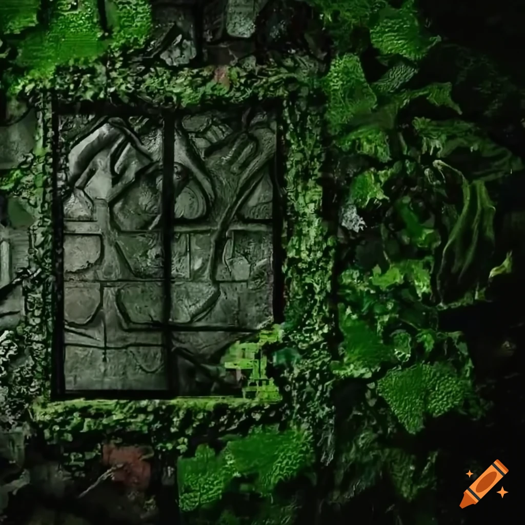 2D metroid game with alien creatures in wet ruins on Craiyon