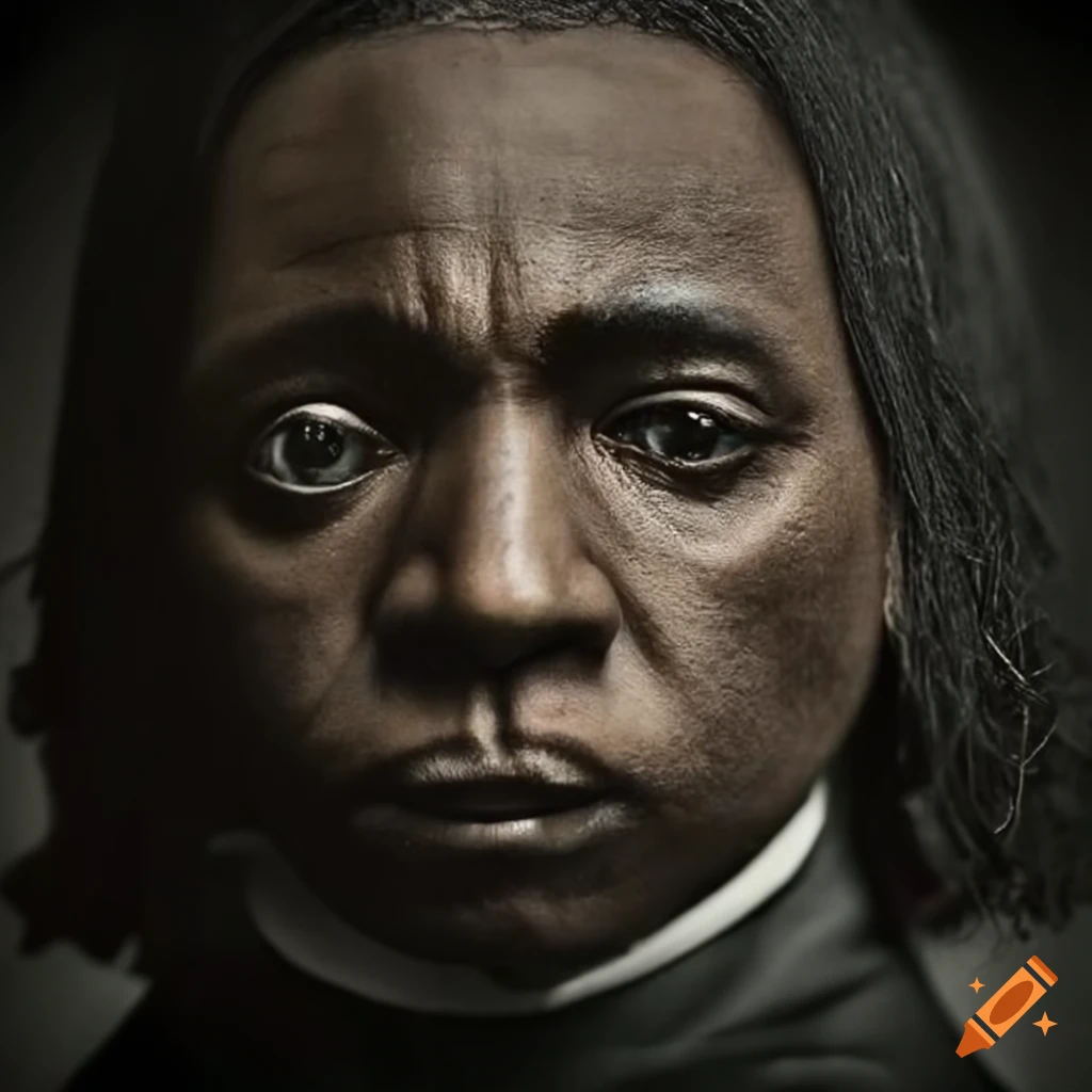 Severus Snape portrayed as a black man on Craiyon