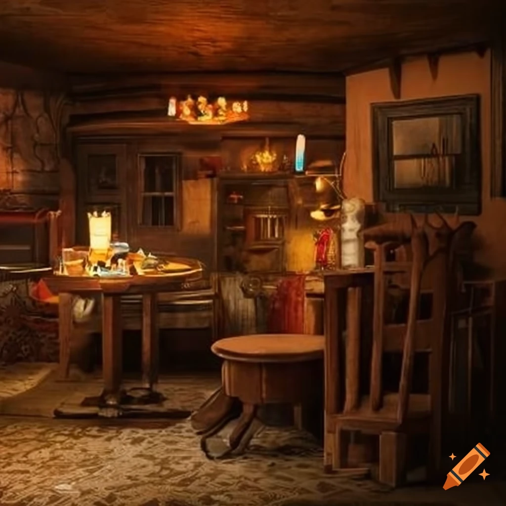 A medieval tavern on Craiyon