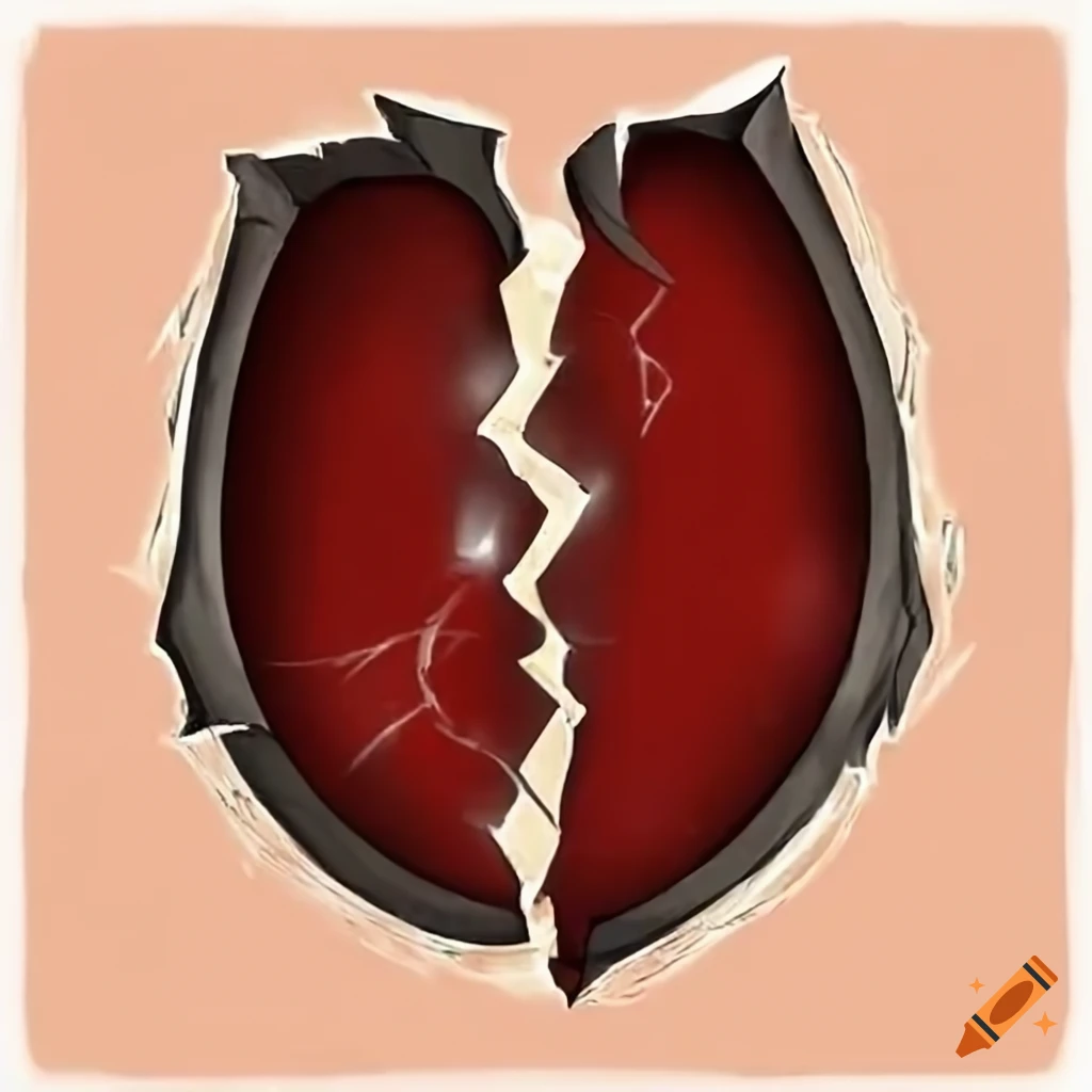 Image of a broken shield