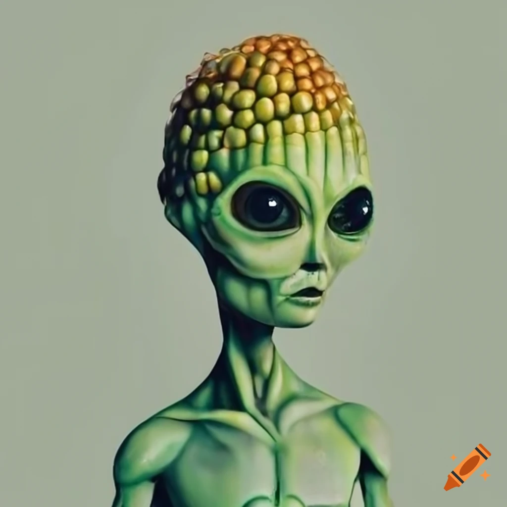 Artwork of a unique alien creature Artwork of a unique alien creature