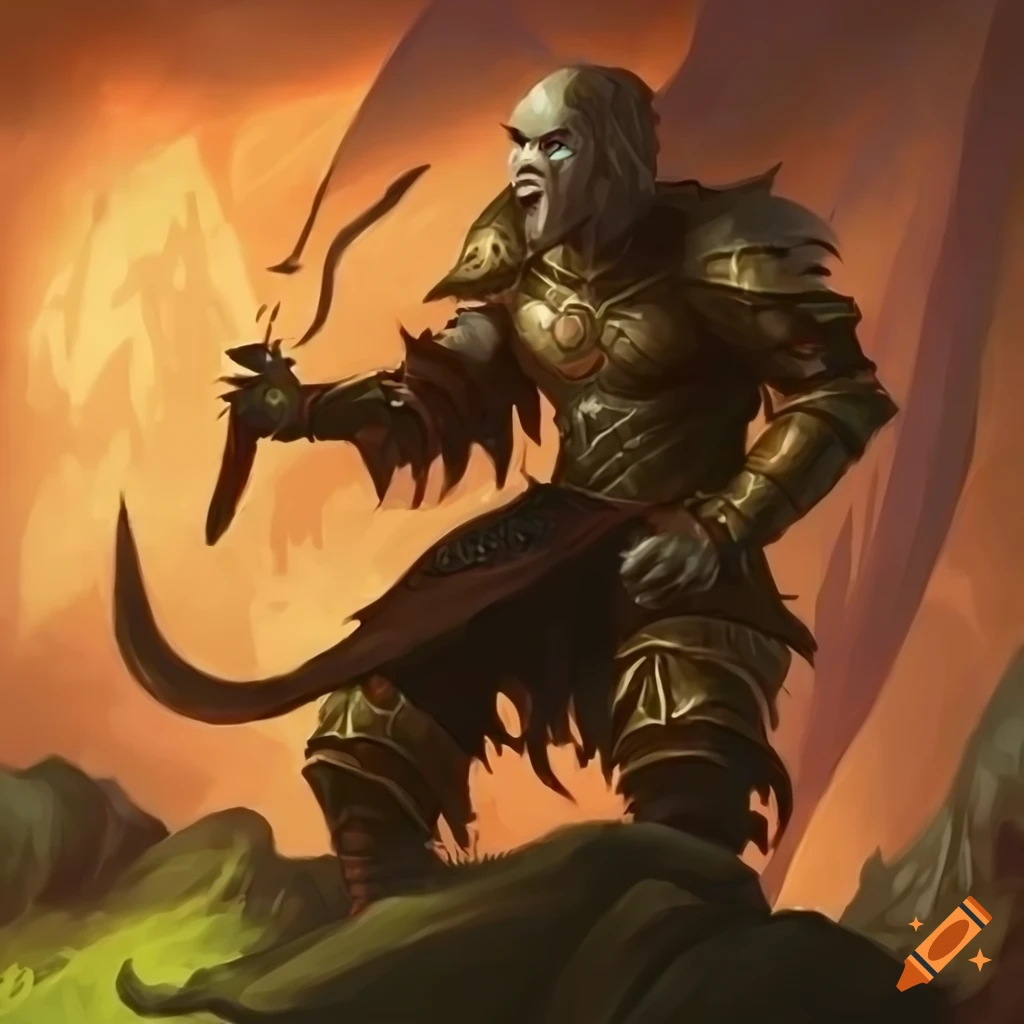 Eagleman warrior ready to conquer the fantasy rpg world on Craiyon