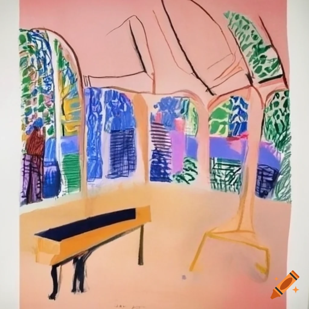 Extra large special-shaped spatial structure by raoul dufy and david ...