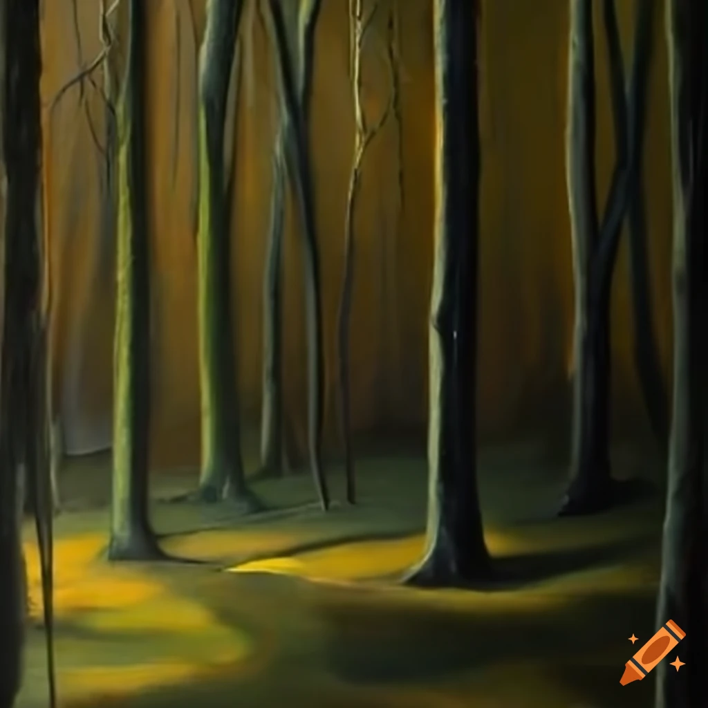 Avant-garde forest art