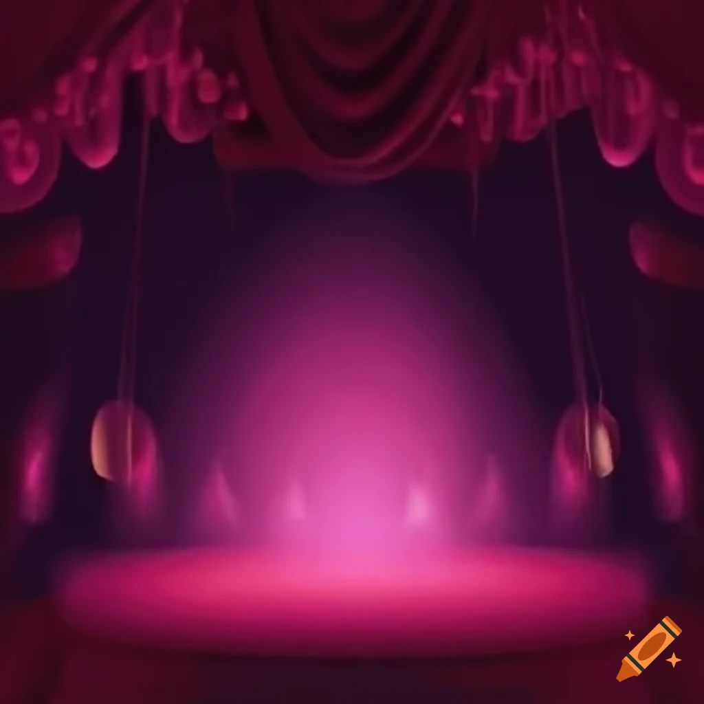 Blurry stage aesthetic on Craiyon