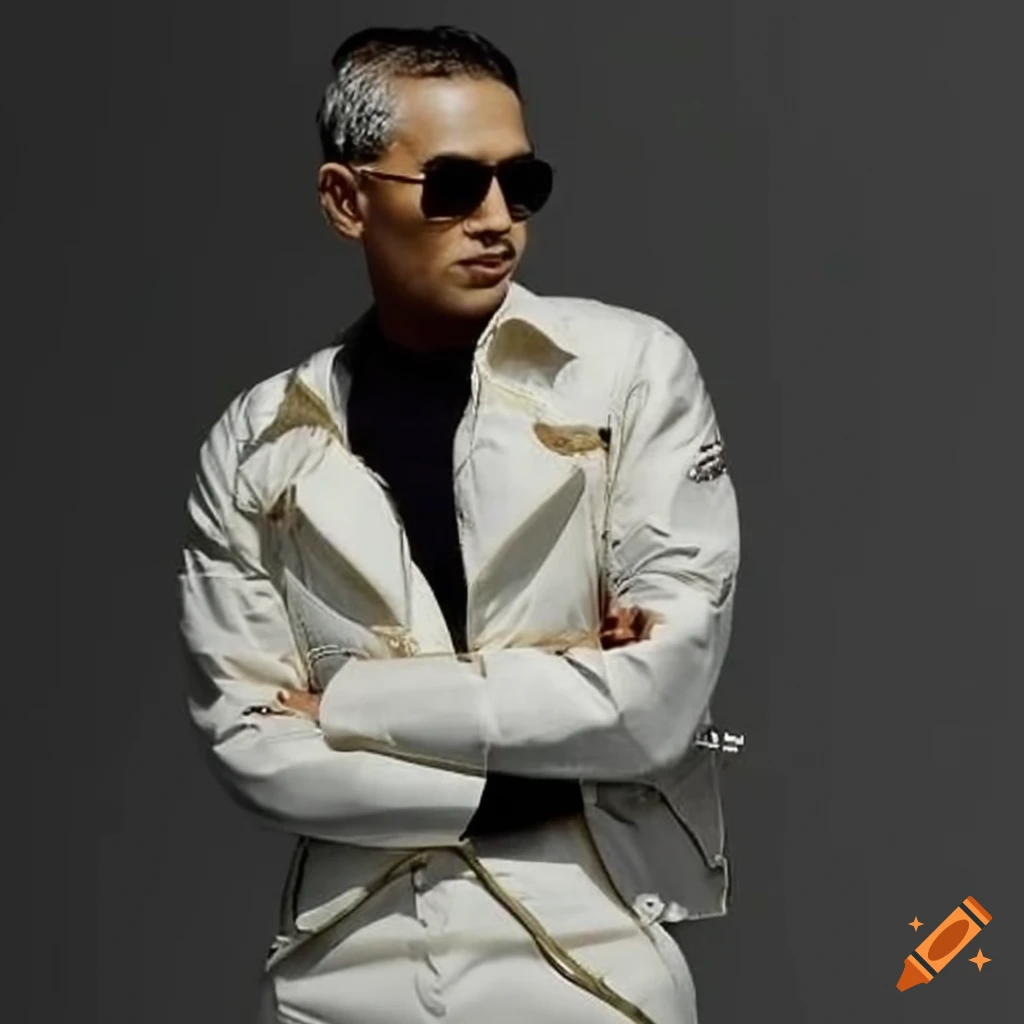 Portrait of major ziaur rahman in stylish outfit on Craiyon