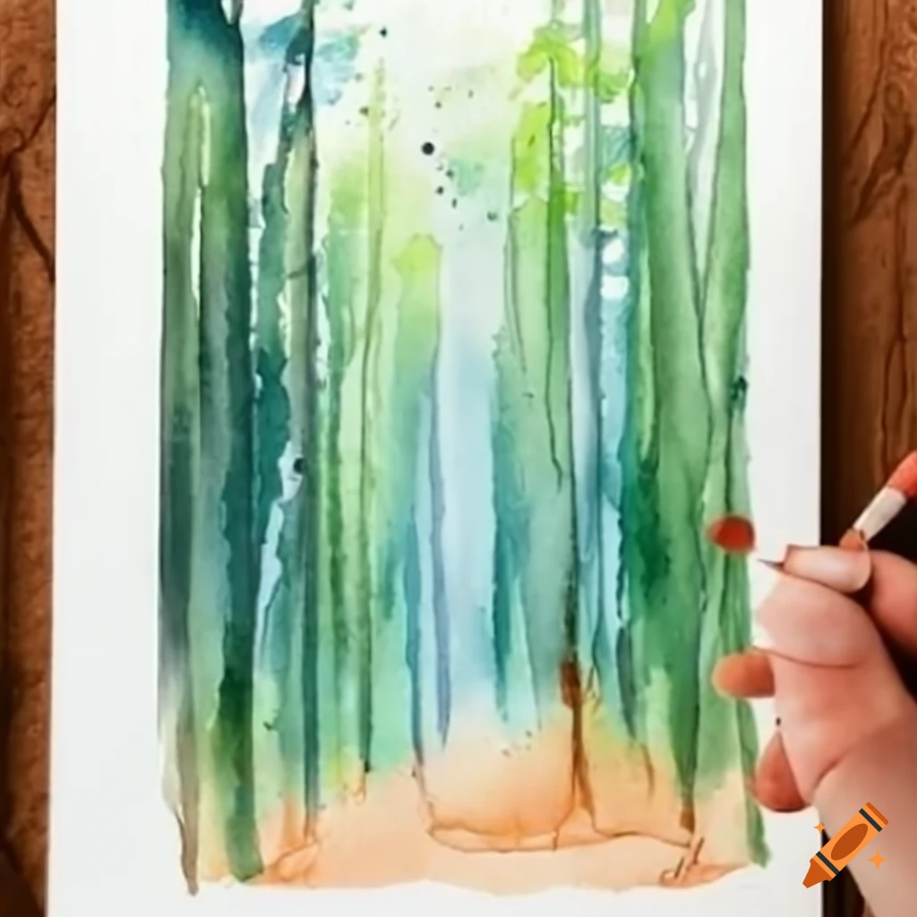 Avant-garde forest art