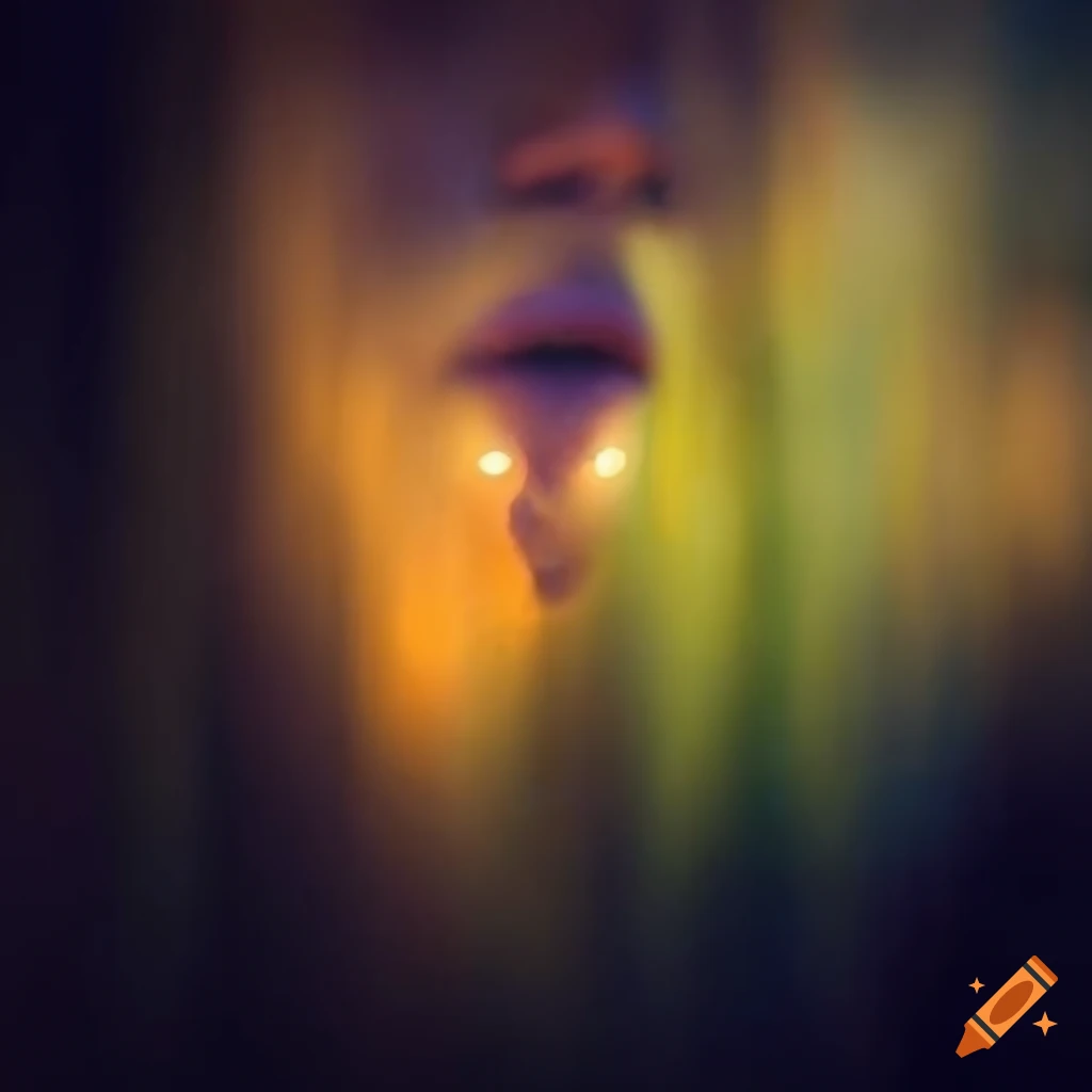 Futuristic being of light forging a soul using energy on Craiyon