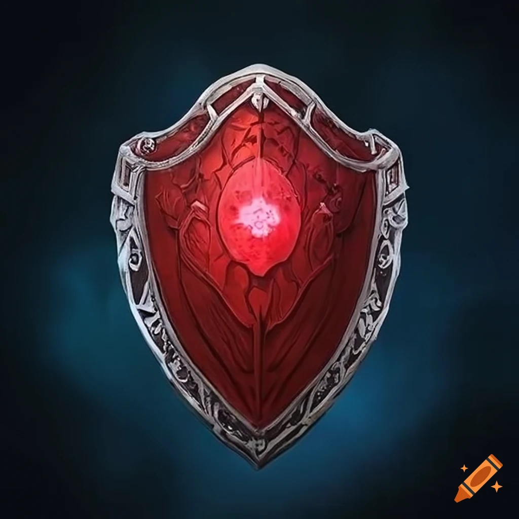 Image of a magical elite shield on Craiyon