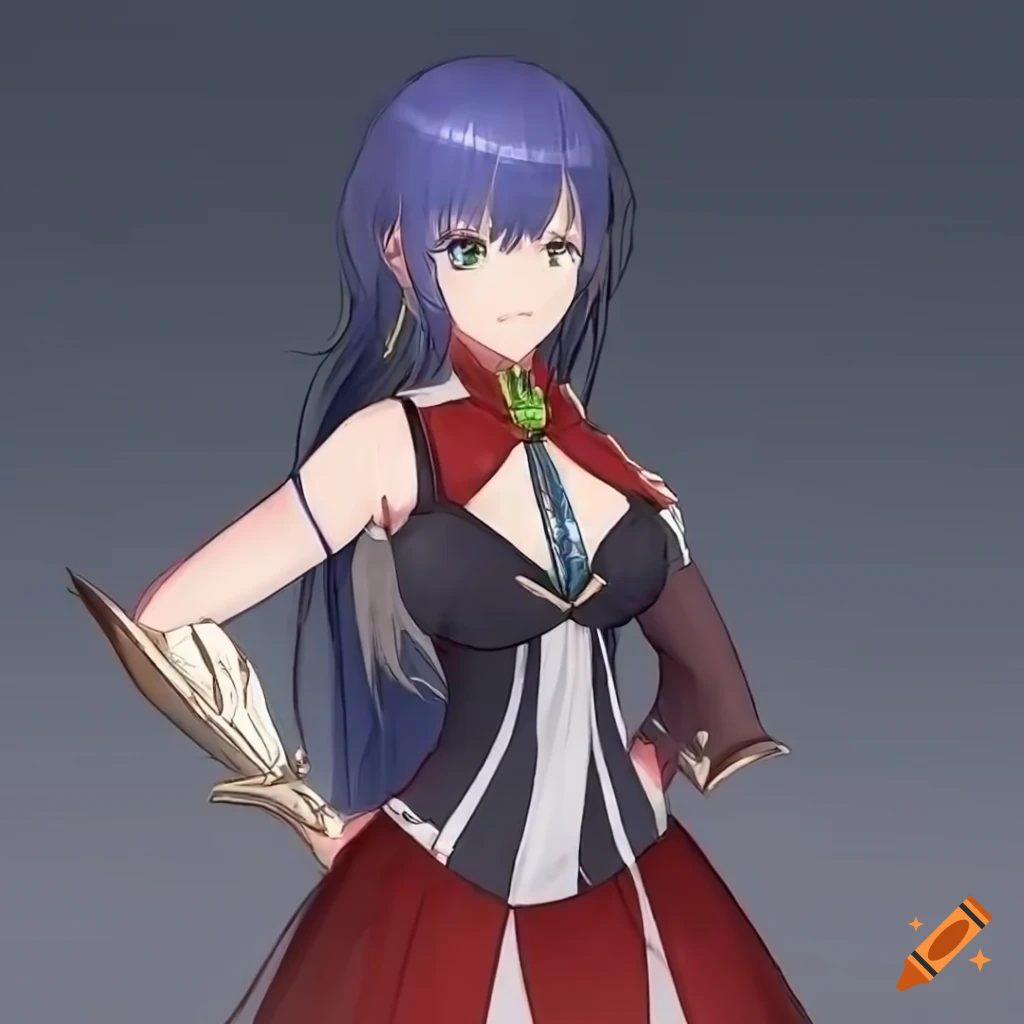 Waifu oc from xenoblade chronicles on Craiyon