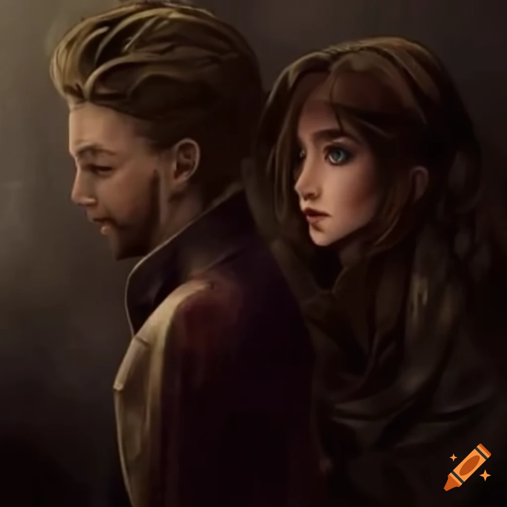 Image depicting a love story between enemies