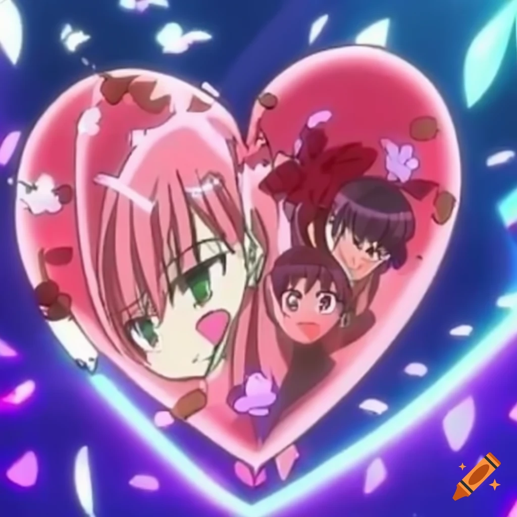 Animated 3d heart in shiny design on Craiyon