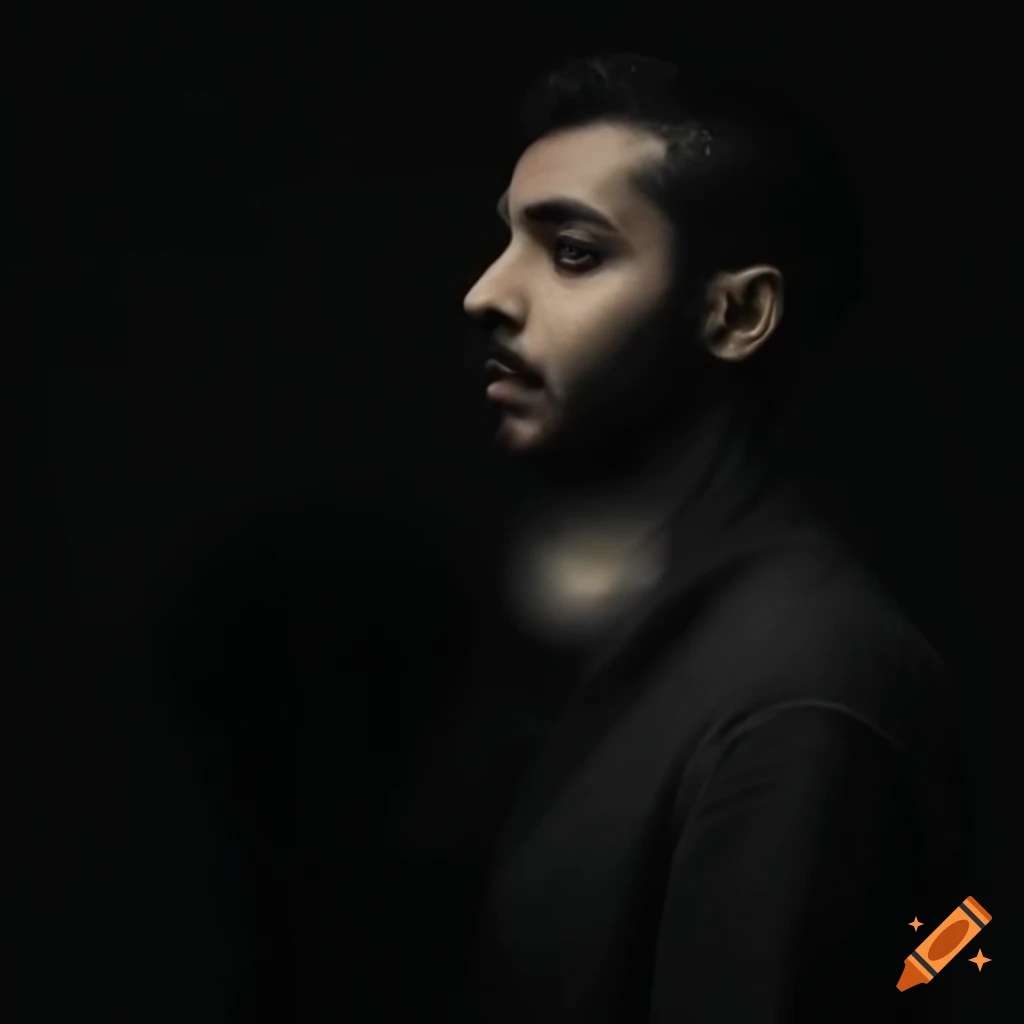 Portrait of a middle eastern white male on Craiyon