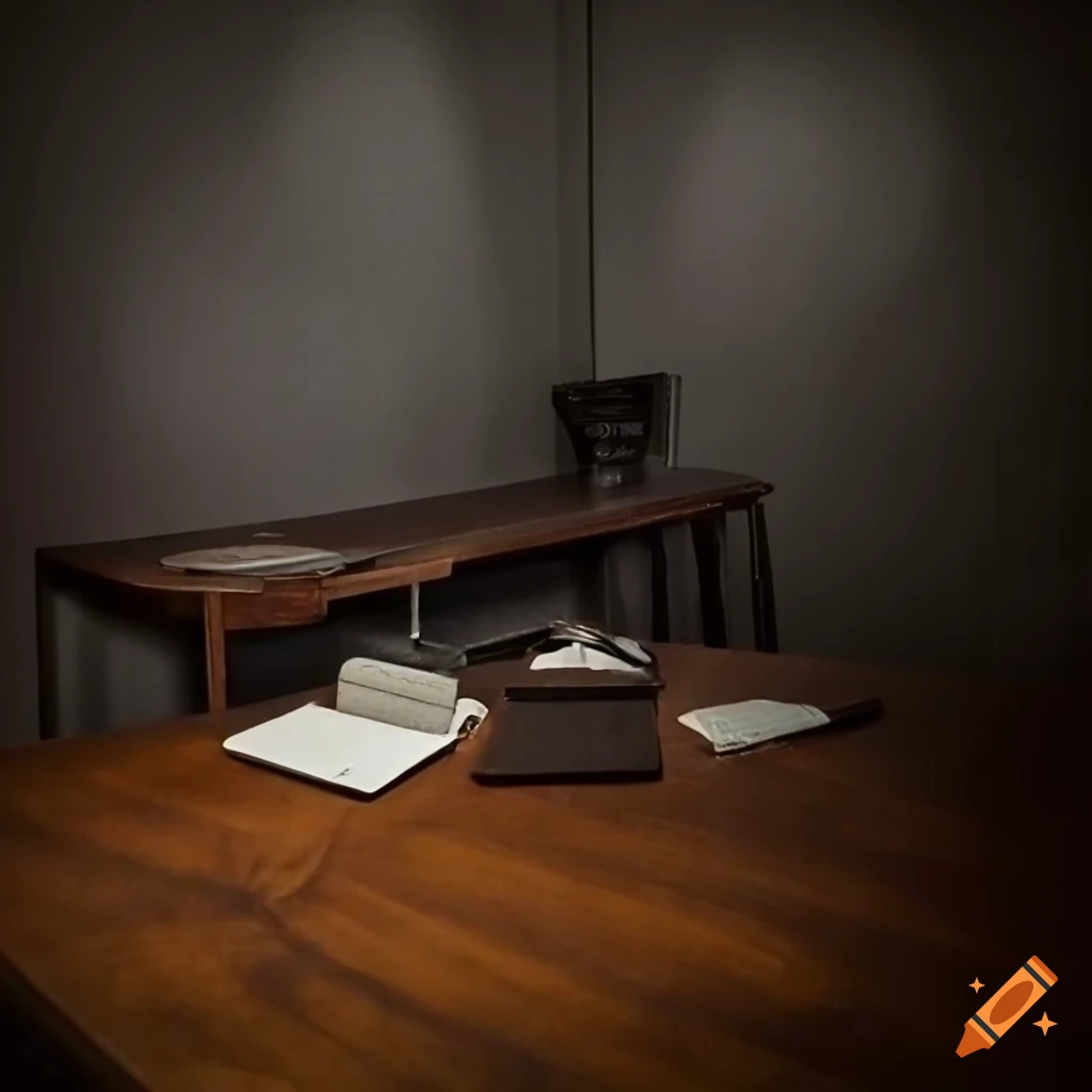 Retro image of busy cia agents in a dark office on Craiyon