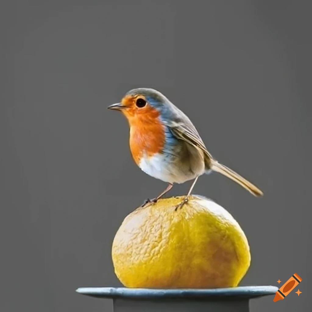 Bird eating a delicious trifle on Craiyon