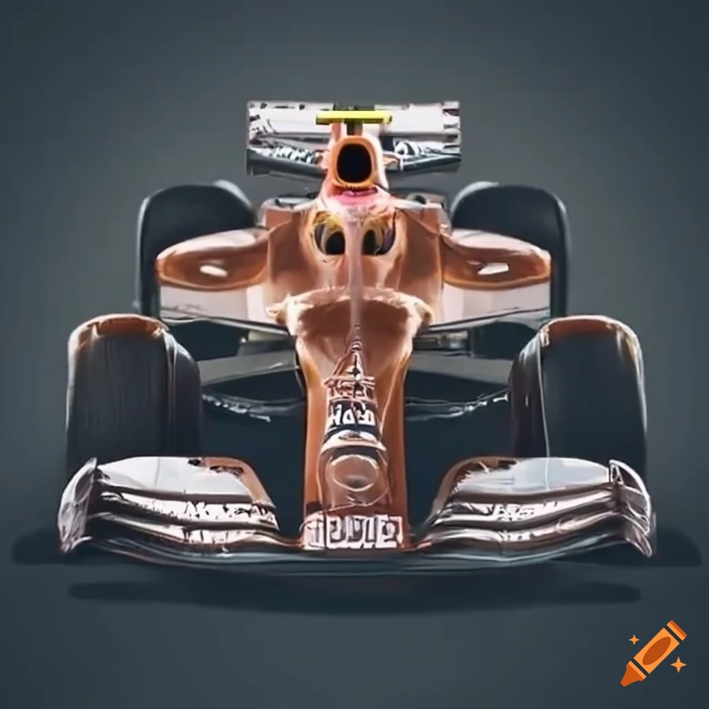 Capybaras driving formula 1 cars on Craiyon