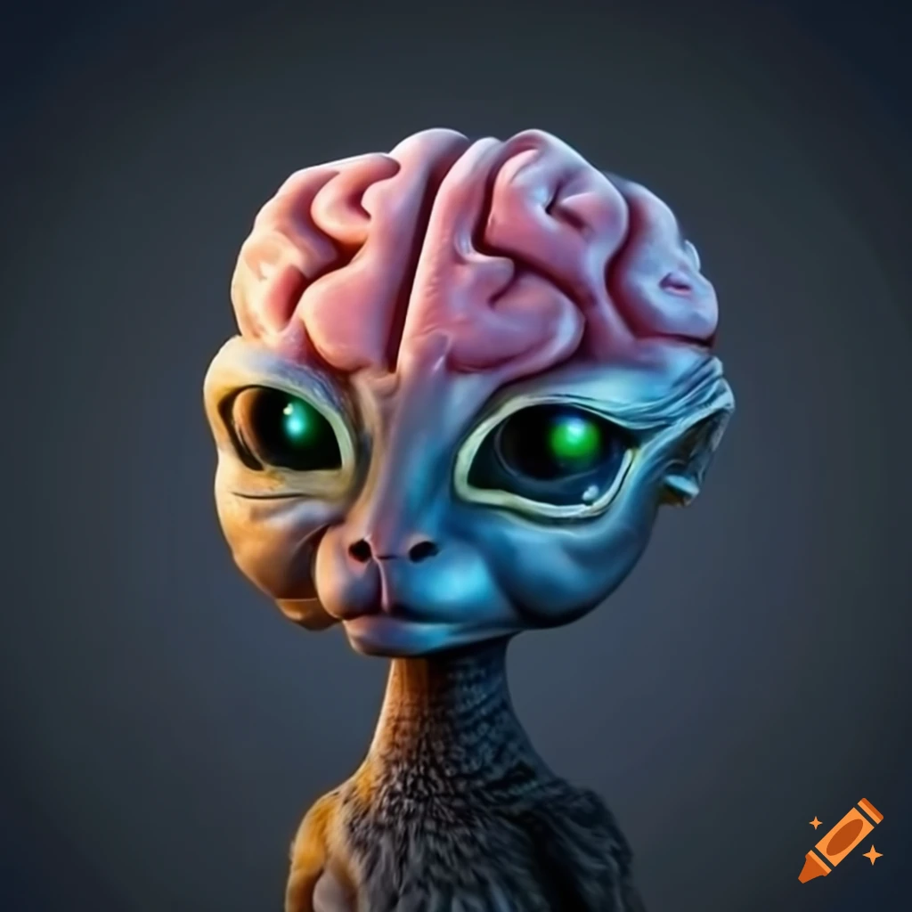 Image of an alien cat with unique features on Craiyon