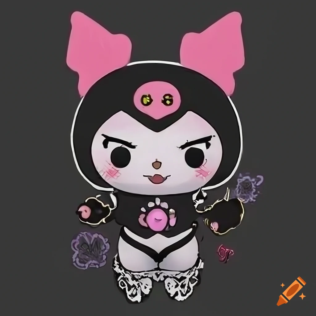 Kuromi from blackpink