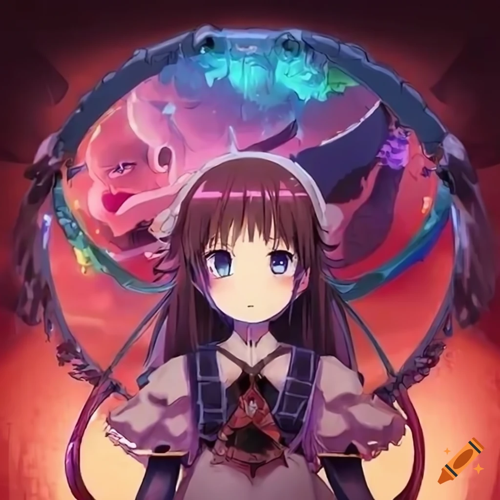 Anime-themed computer