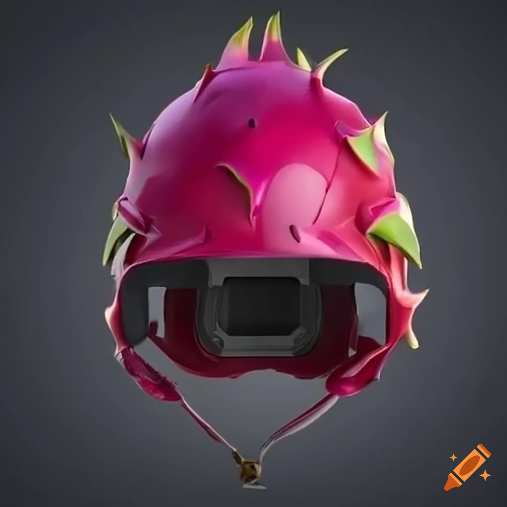 Pokemon shaped as a dragon fruit on Craiyon