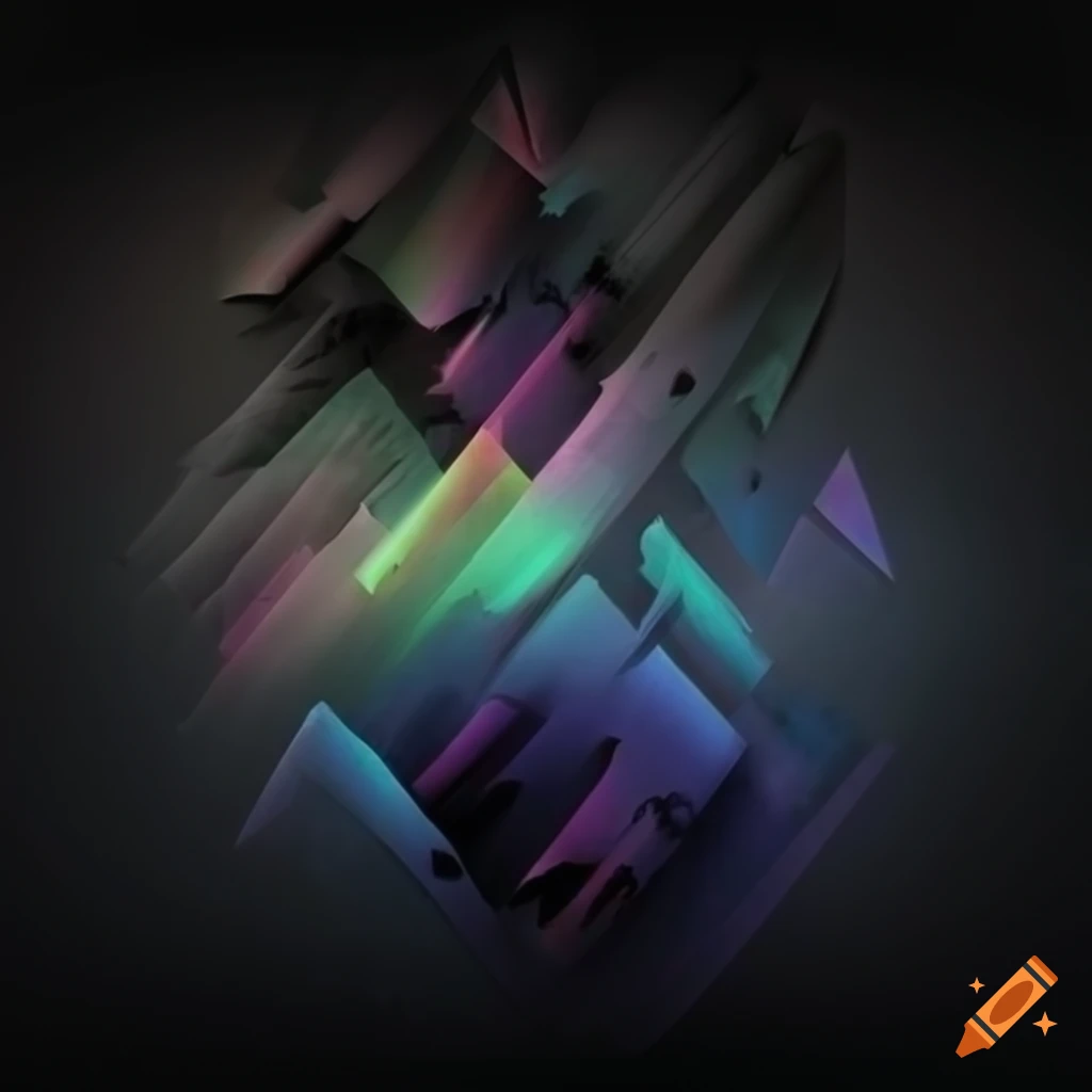 Grey spectrogram wallpaper