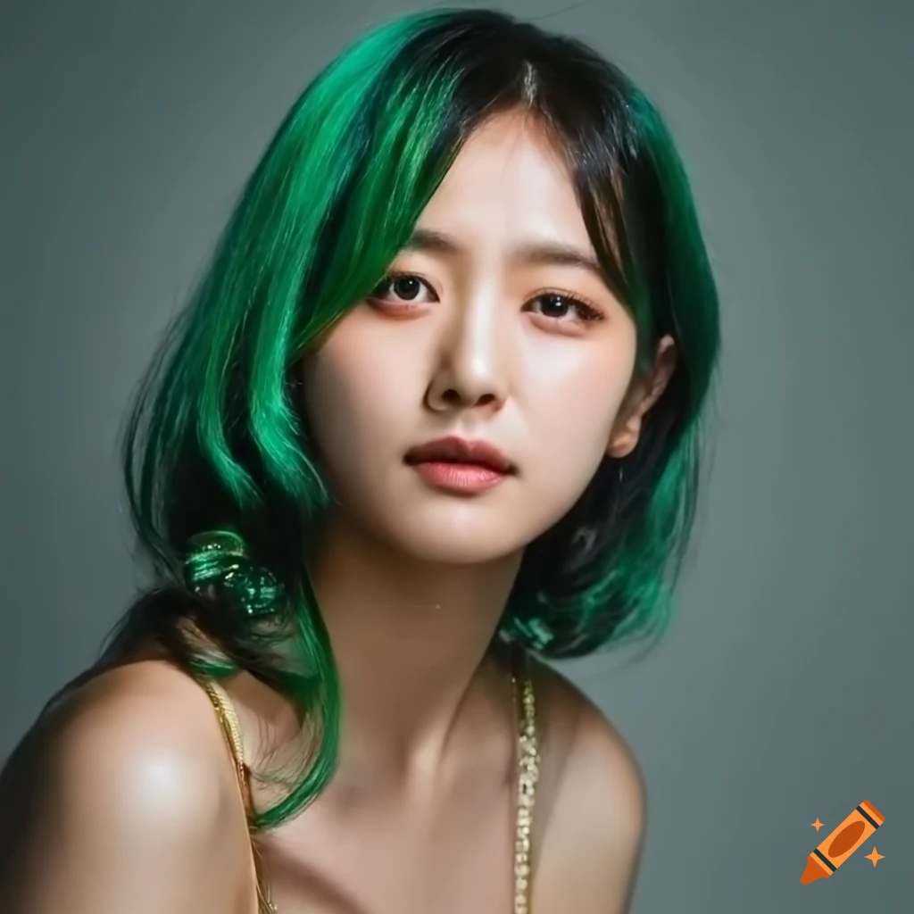 Portrait of a determined japanese actress in natural lighting on Craiyon