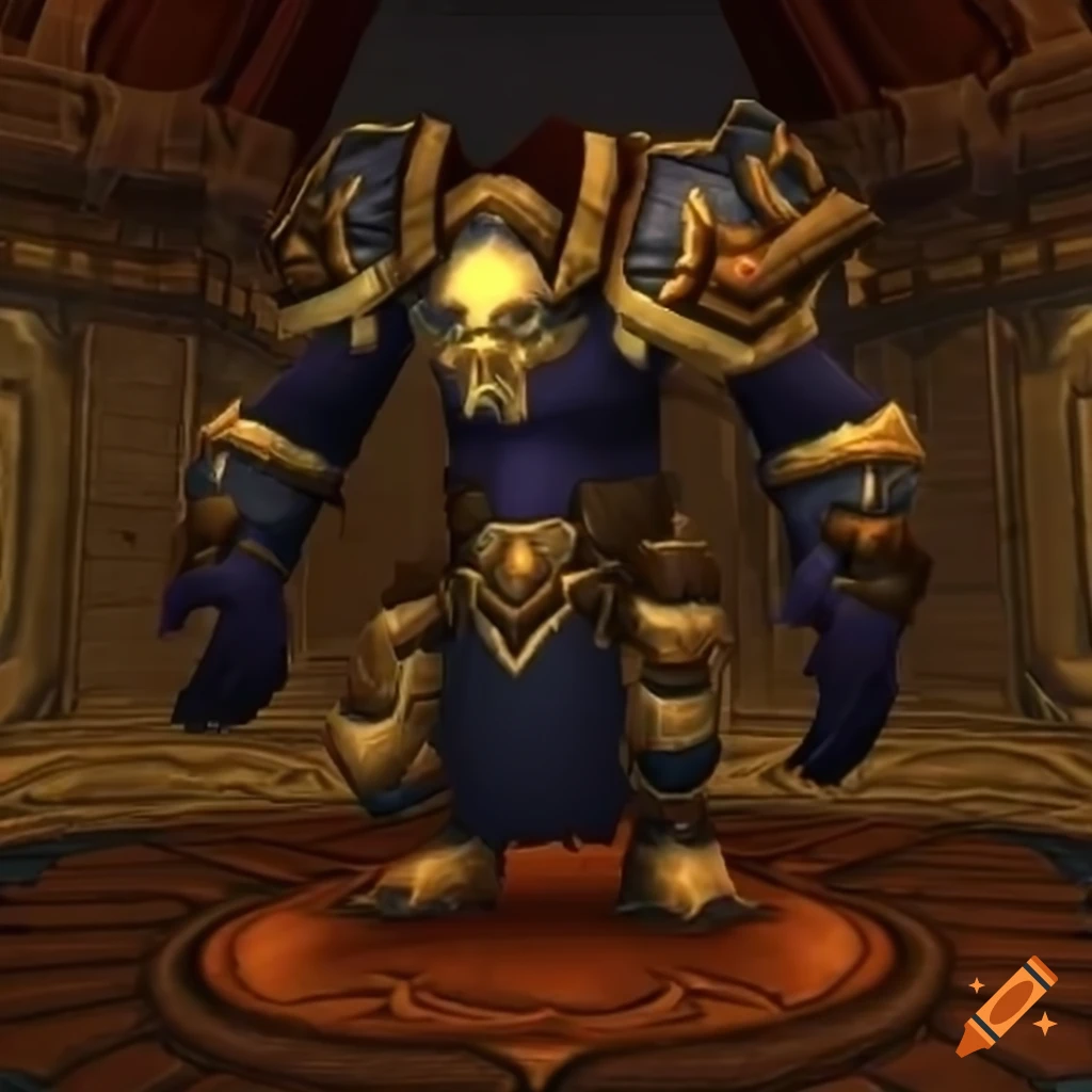 3d render of World of Warcraft screenshot on PC on Craiyon