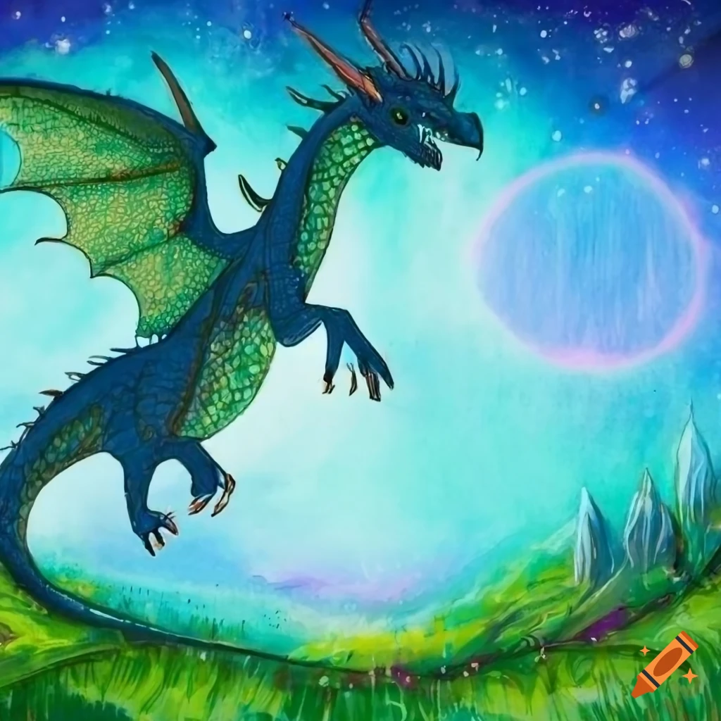 Abstract splatter painting in silver, white, and red with a mystical ...