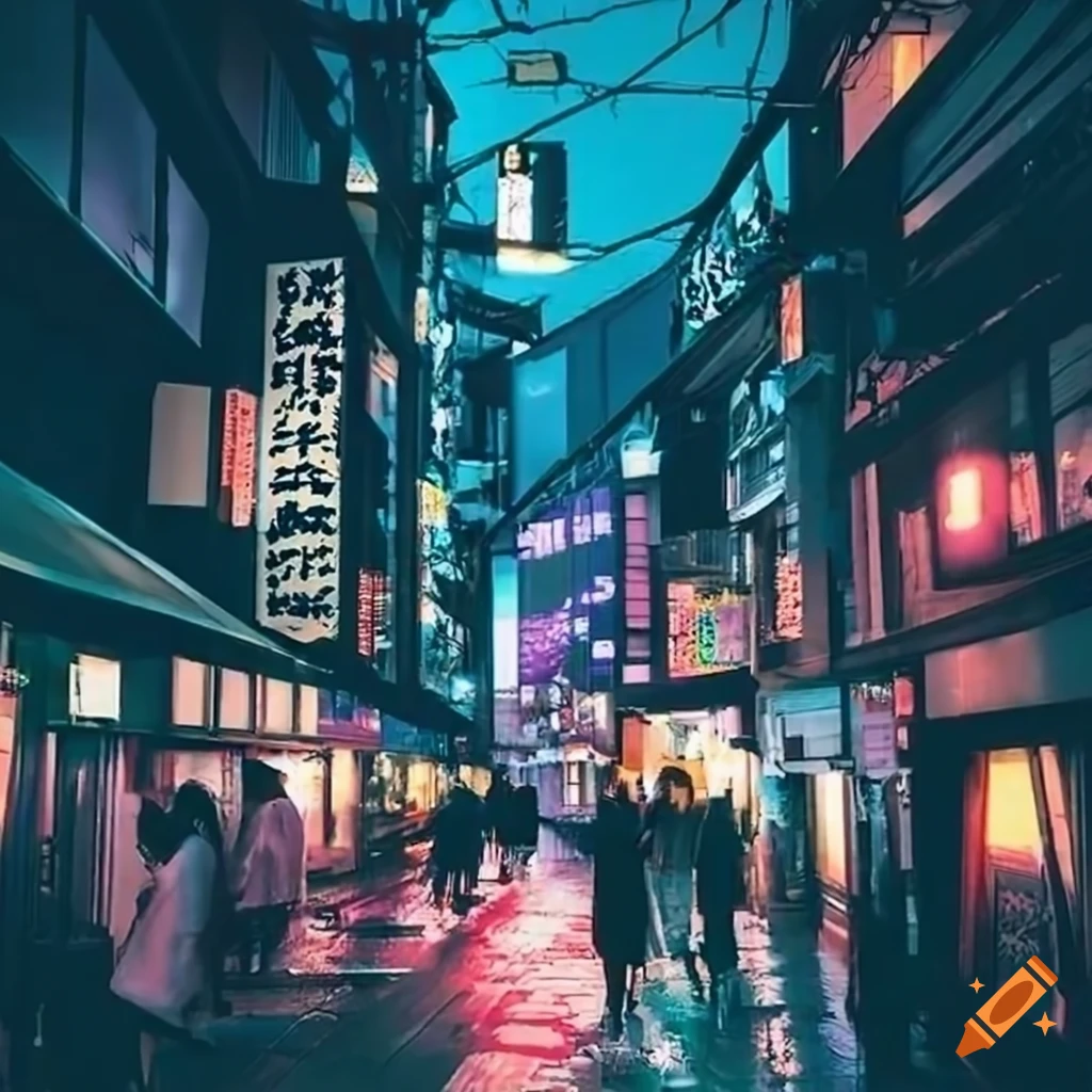 Tokyo cityscape poster in high quality 4k full hd resolution on Craiyon