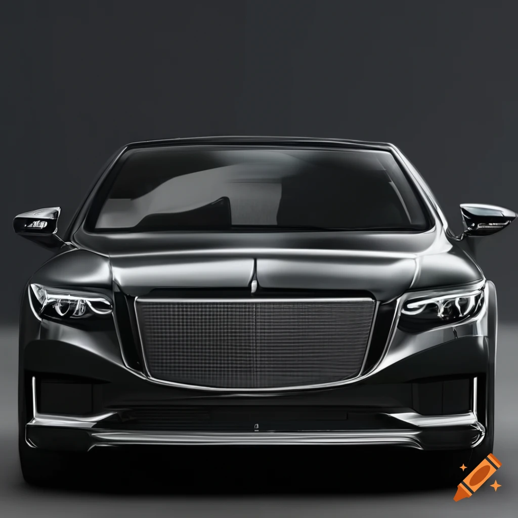 High definition image of a luxury sedan on Craiyon