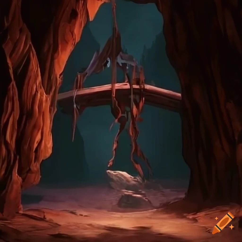 Detailed balance beam over chasm