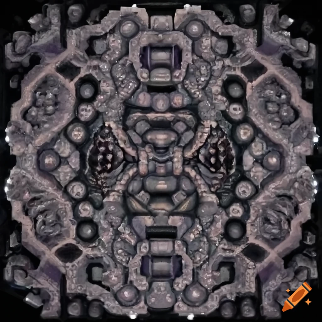 Creepy alien tiles in a 2d game