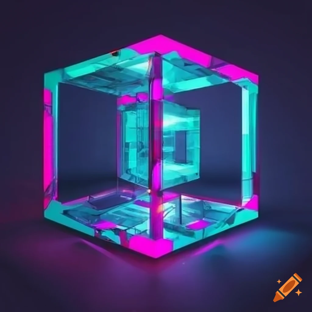 Hypercube illustration