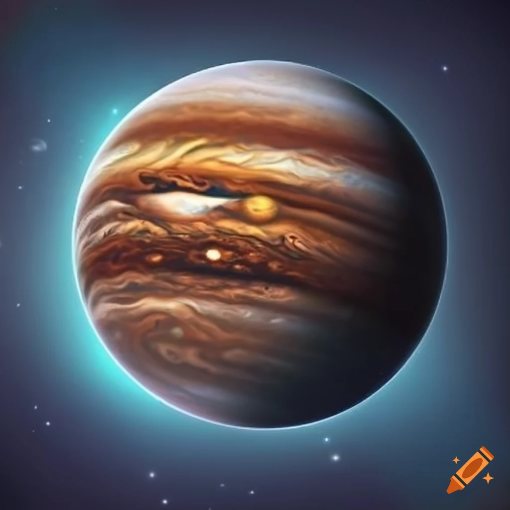 Solar system with planets in a square orbit on Craiyon