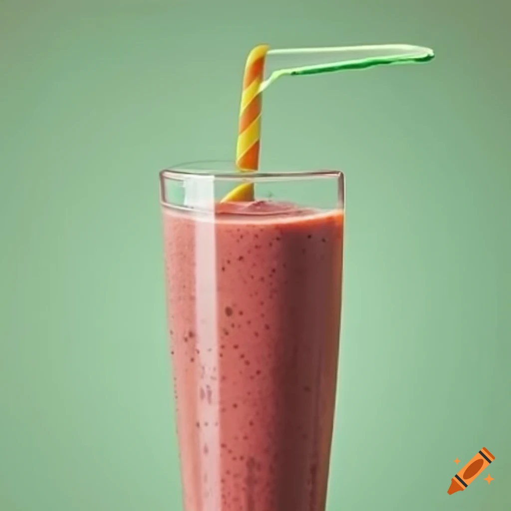 January-inspired smoothie on Craiyon