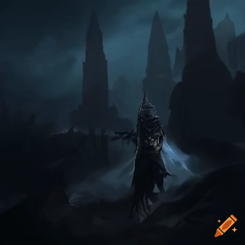 Artwork of a thoughtful thief in dark souls on Craiyon