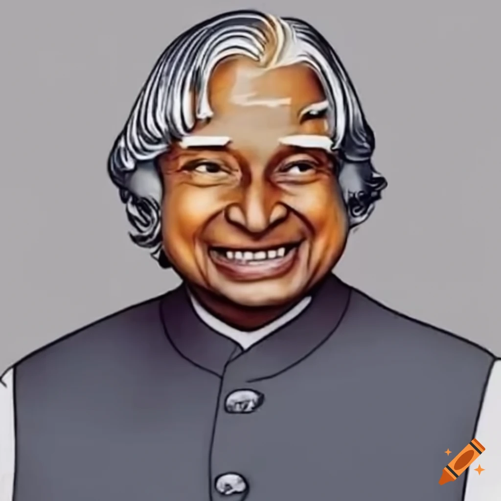 Apj abdul kalam on Craiyon