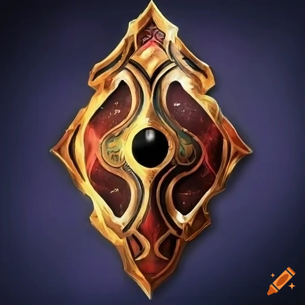 Image of a mythical legendary shield