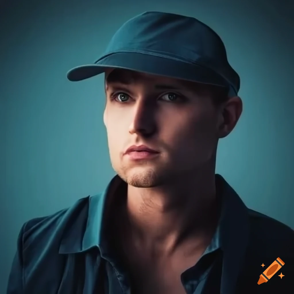 Stylish Man In A Fashionable Baseball Cap stylish-man-in-a-fashionable-baseball-cap