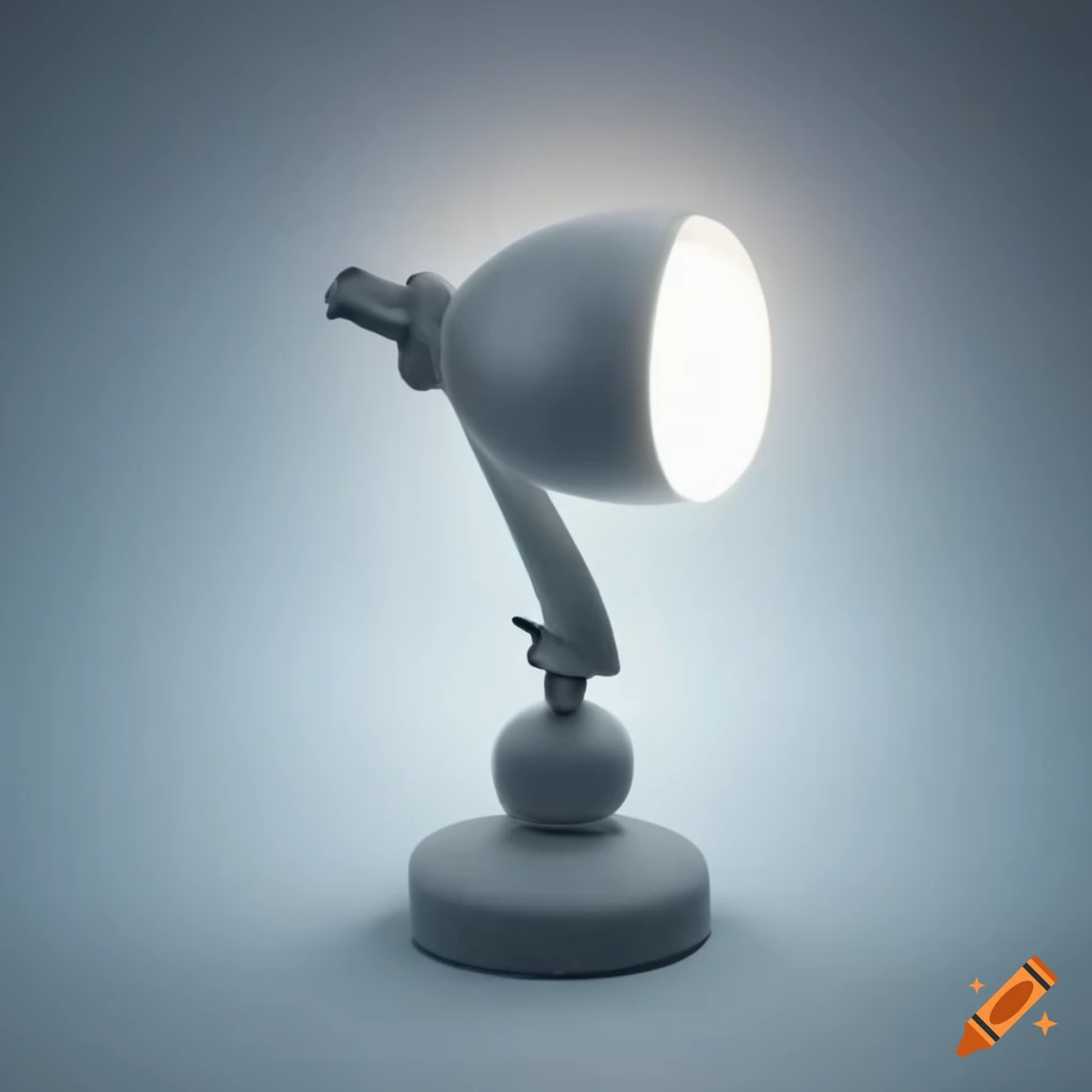 Pixar lamp on Craiyon