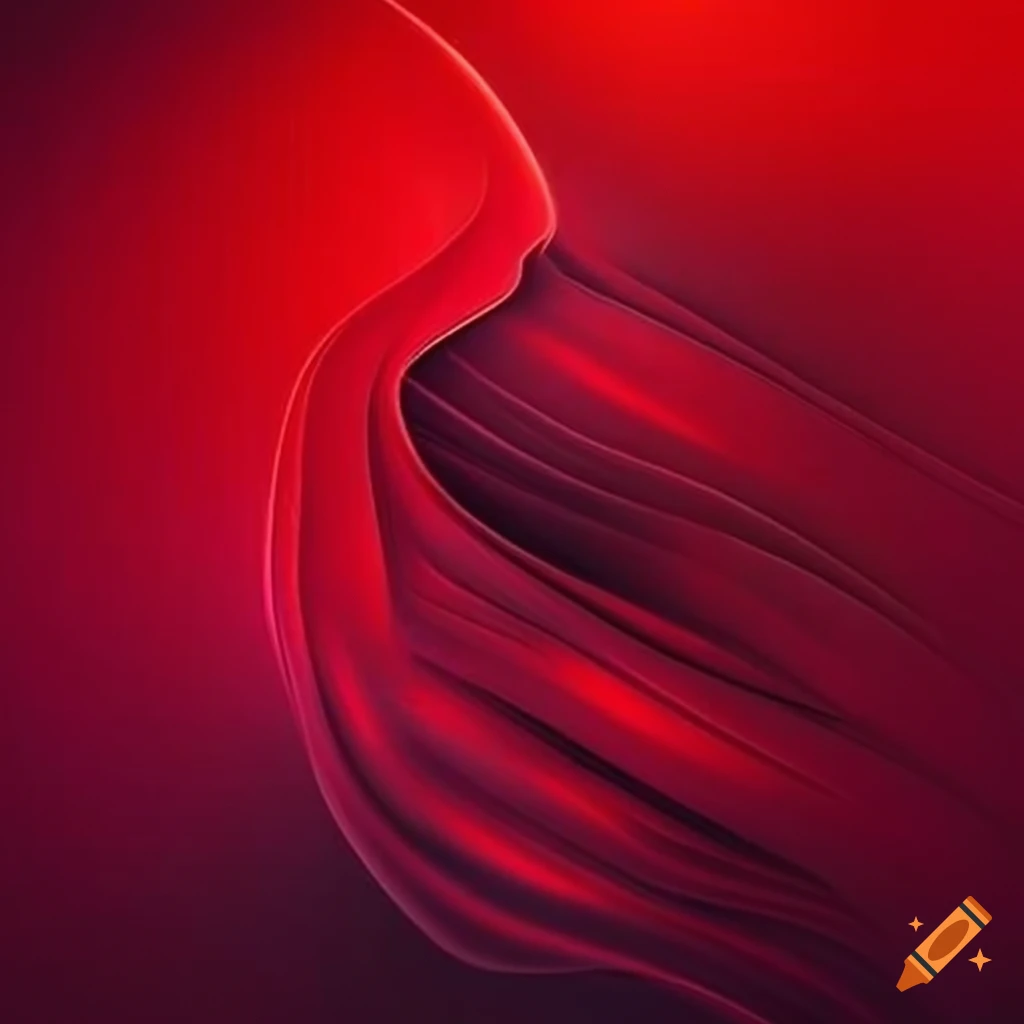 Vibrant red abstract background for your phone