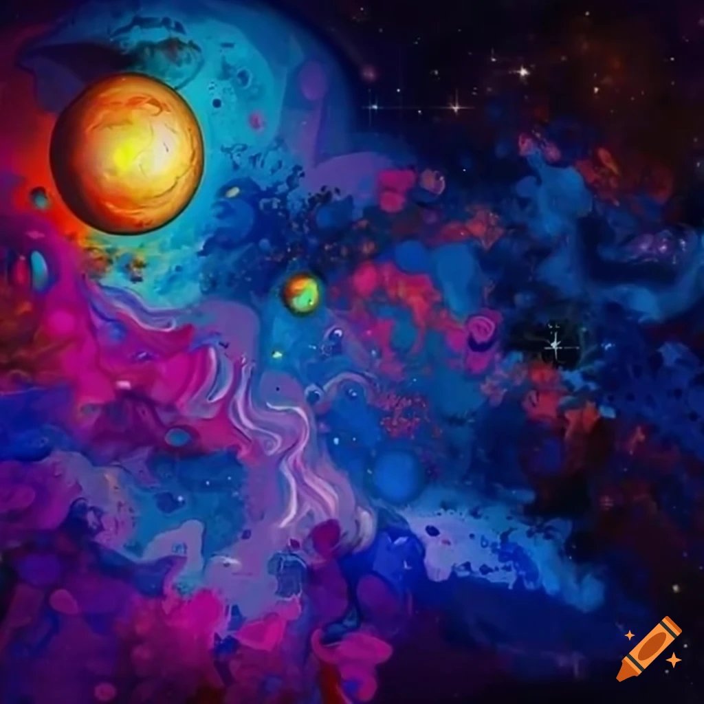 Psychedelic Space Art